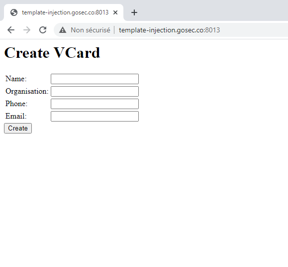 Template Injection in Action