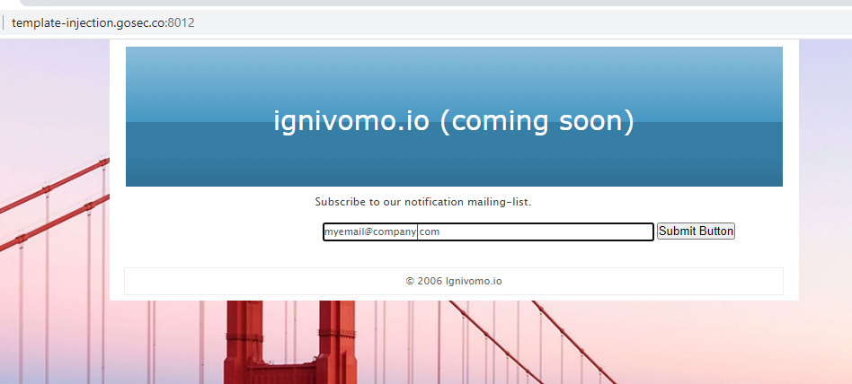 Template Injection in Action
